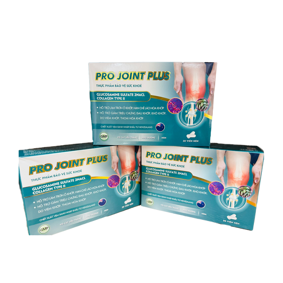 Thực phẩm bảo vệ sức khỏe PRO JOINT PLUS (Hộp 30v) - Trung Sơn Healthcare