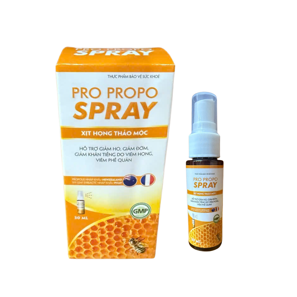 Xịt họng PRO PROPO SPRAY (30ml) - Trung Sơn Healthcare